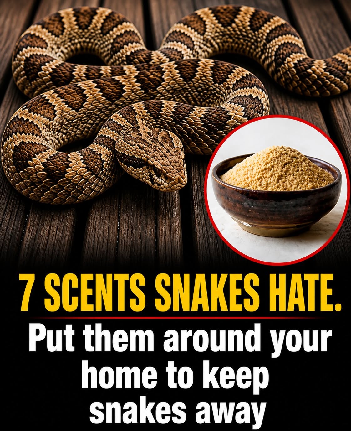 7 smells snakes hate and how to use them to keep these slithery ...